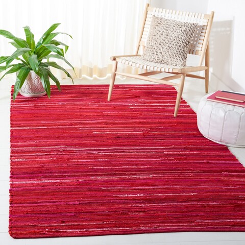 Rug RAR130R - Rag Rug Area Rugs by Safavieh