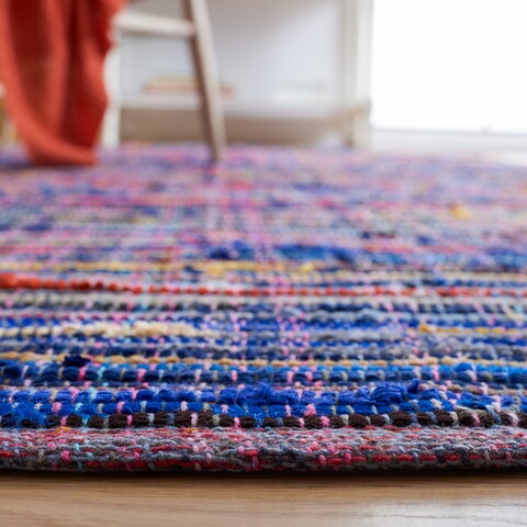 Rug RAR240B - Rag Rug Area Rugs by Safavieh