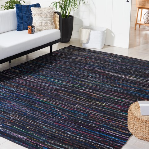 Rug RAR250G - Rag Rug Area Rugs by Safavieh