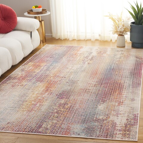 Outdoor Rugs | Colorful Indoor-Outdoor Rug - Rainbow by Safavieh