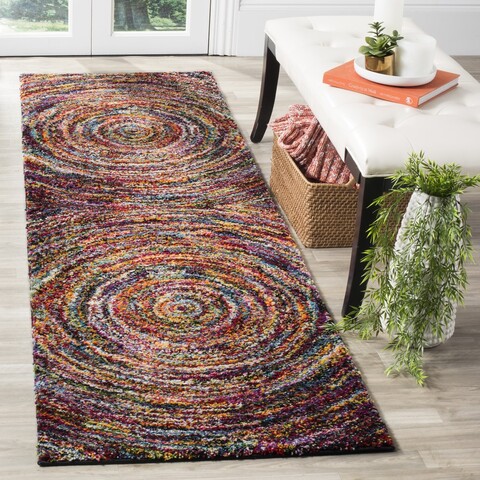 Colorful Shag Rug | Fiesta Shag Collection - Safavieh