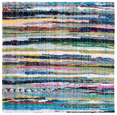 Multi-Colored Shag Rug | Fiesta Shag Collection - Safavieh.com