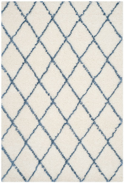Blue Diamond Shag Rug | Safavieh Moroccan Shags