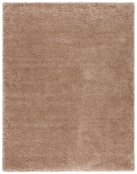 Lush Dark Beige Shag Rug | Milan Collection - Safavieh.com