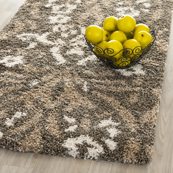 Smoky Grey Shag Rug | Safavieh Florida Shags