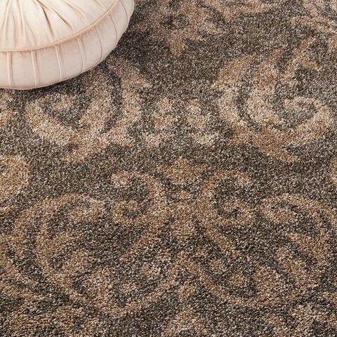 Damask Floral Shag Rug | High&Low Shags - Safavieh.com