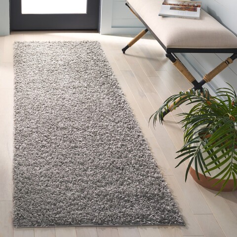 Light Grey Shag Rug | Athens Shag Collection - Safavieh.com
