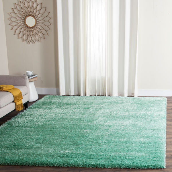 Teal Shag Rug | Charlotte Shags - Safavieh.com