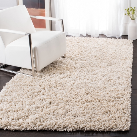 Rug SSG212A - Sheep Shag Area Rugs by Safavieh