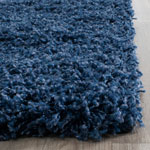 Plush Pile Blue Shag Rug | Laguna Collection - Safavieh.com
