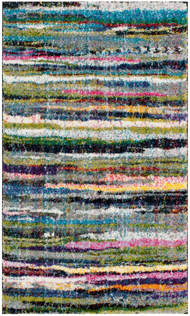 Multi-Colored Shag Rug | Fiesta Shag Collection - Safavieh.com