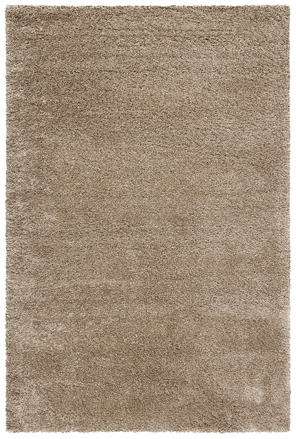 Lush Dark Beige Shag Rug | Milan Collection - Safavieh.com