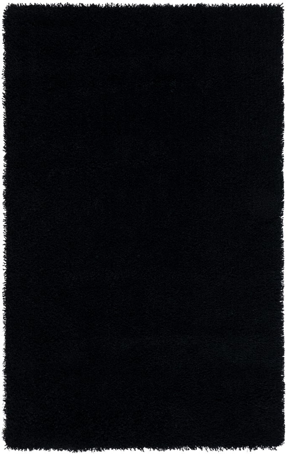 Classic Black Shag Rug - Safavieh.com