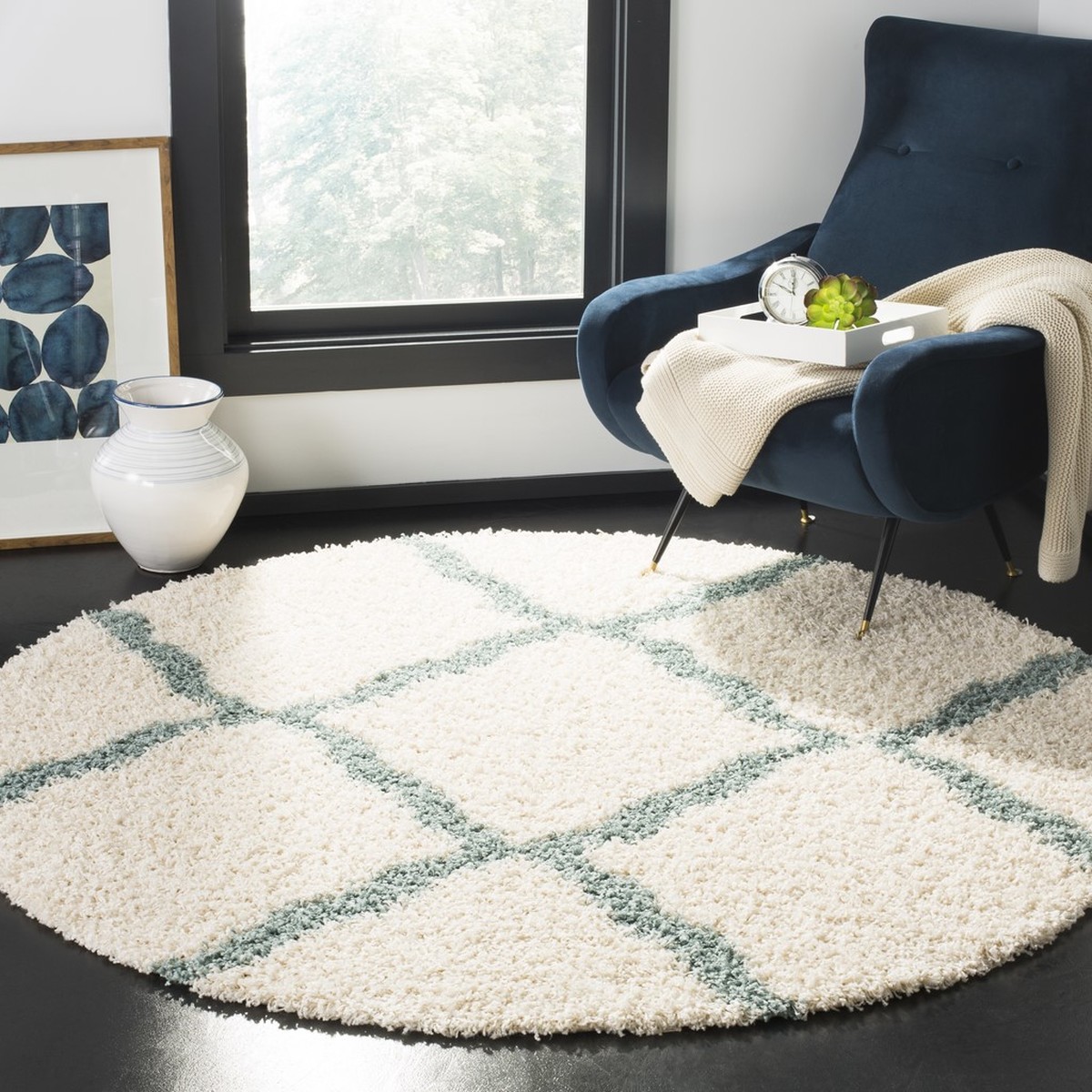 Rug SGD257J - Dallas Shag Area Rugs by Safavieh