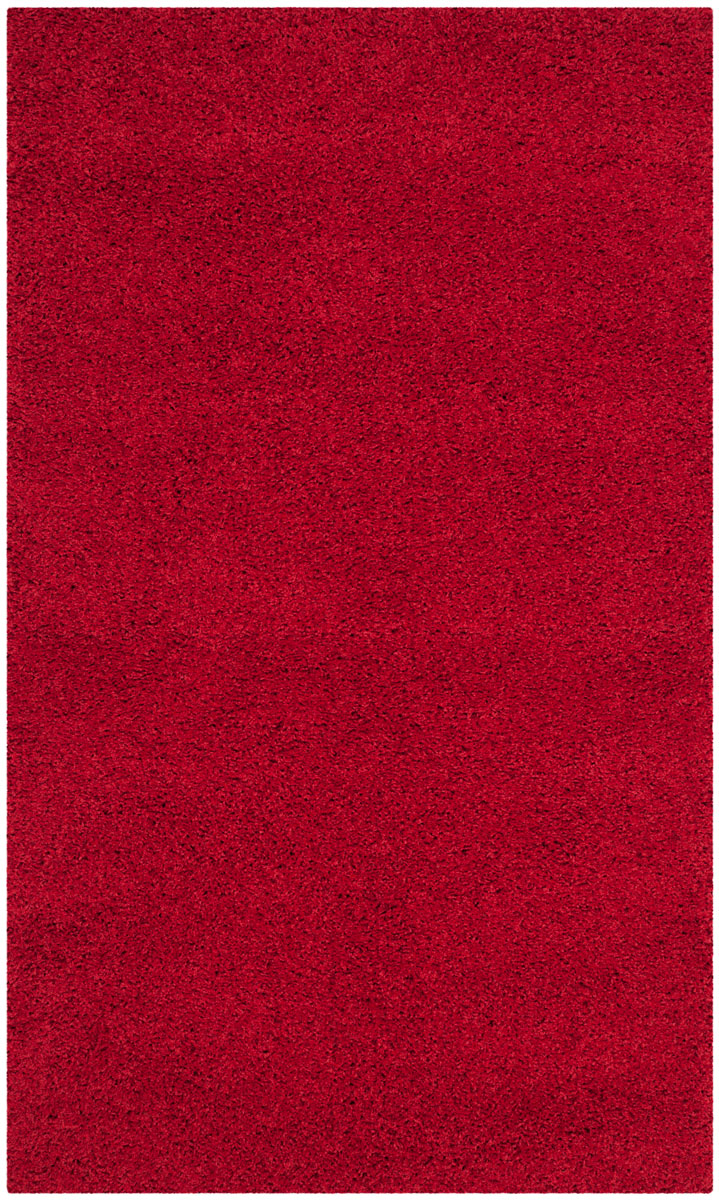 Plush Red Shag Rug | Laguna Shag Collection - Safavieh.com