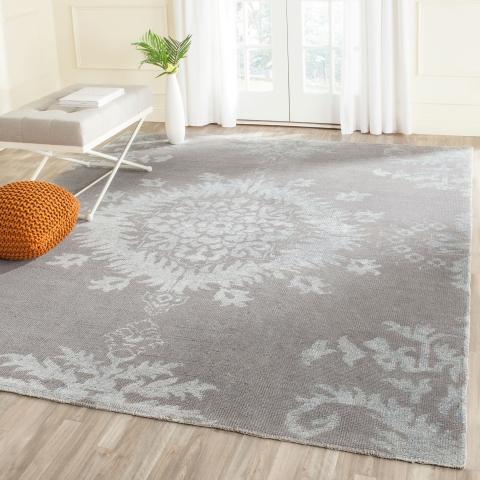 Rug STW235I - Bedroom, Living Room, Stone Wash Area Rugs by Safavieh