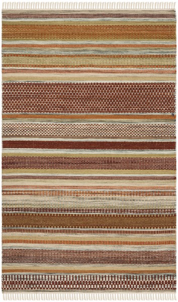 Rug STK311A - Striped Kilim Area Rugs by Safavieh