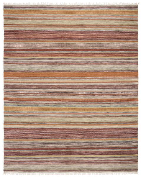 Rug STK311A - Striped Kilim Area Rugs by Safavieh