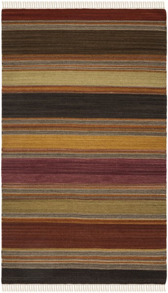 Rug STK315A - Striped Kilim Area Rugs by Safavieh
