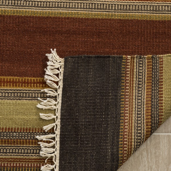 Rug STK315A - Striped Kilim Area Rugs by Safavieh