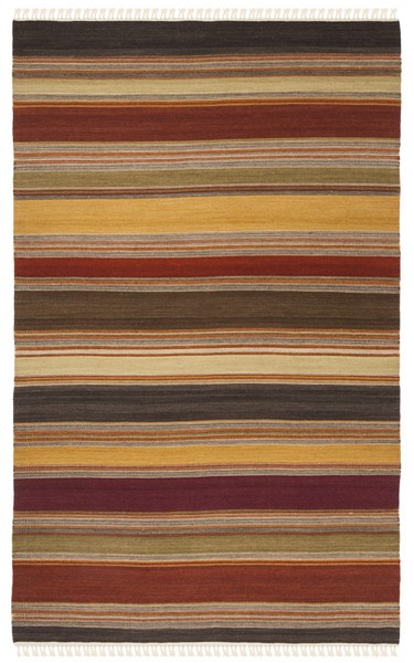 Rug STK315A - Striped Kilim Area Rugs by Safavieh