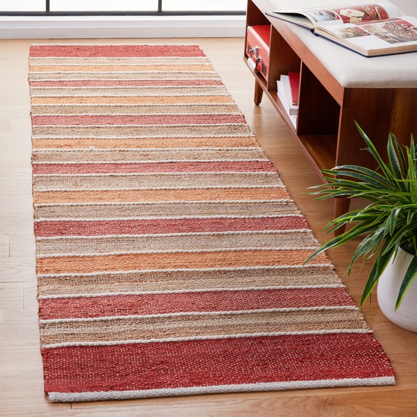 Rug STK316P - Striped Kilim Area Rugs by Safavieh