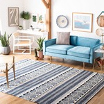 Rug STK522N - Striped Kilim Area Rugs by Safavieh