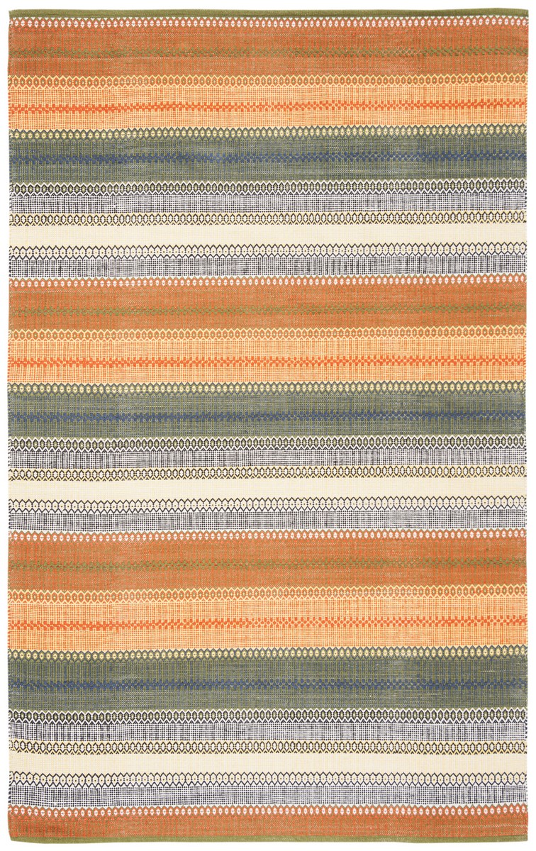 Rug STK412A - Striped Kilim Area Rugs by Safavieh