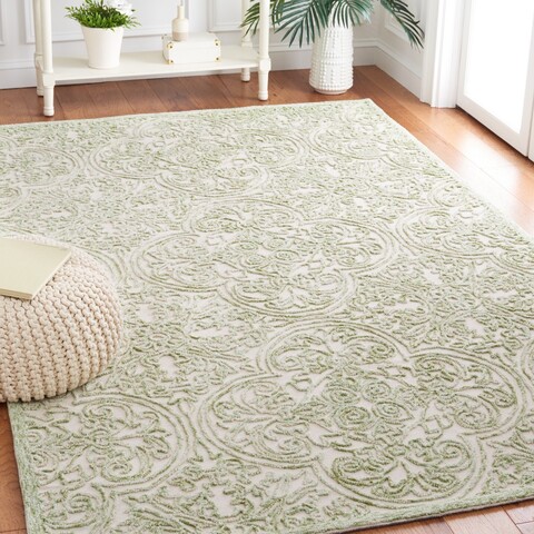 Raised Pattern Area Rugs | Trace Collection - Safavieh