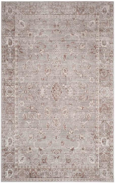 Distressed Finish Grey Area Rug | Valencia Collection - Safavieh.com