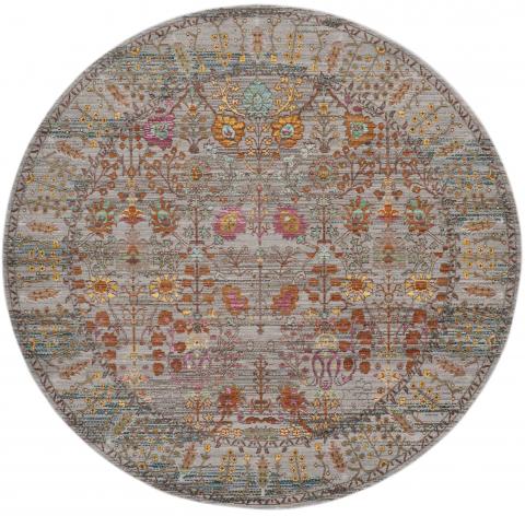Grey Floral Design Area Rug | Safavieh Transitional Rugs