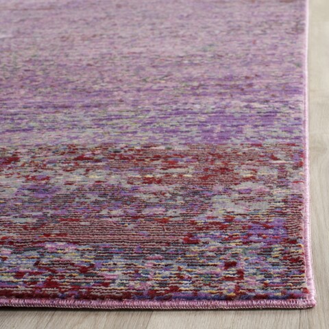 Lavender Watercolor Rug | Valencia Area Rugs VAL203N - Safavieh