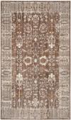 Vivid Brown Floral Area Rug | Valencia Rugs - Safavieh