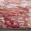 Orange & Red Watercolor Rug | Valencia by Safavieh