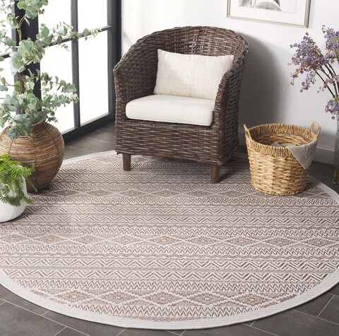 Rug WCK152P - Wicker Area Rugs by Safavieh