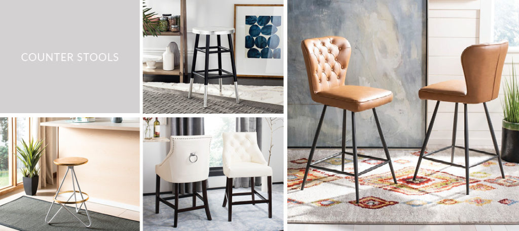 Counter Stools | Kitchen Counter Chairs - Safavieh.com